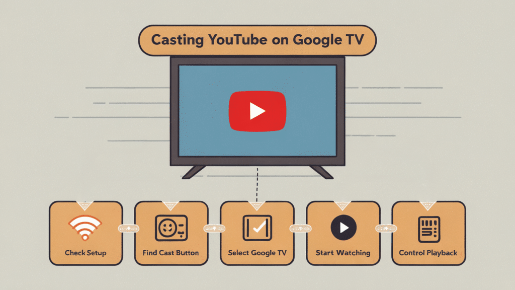 How to Cast YouTube to TV in Minutes? - Boomset