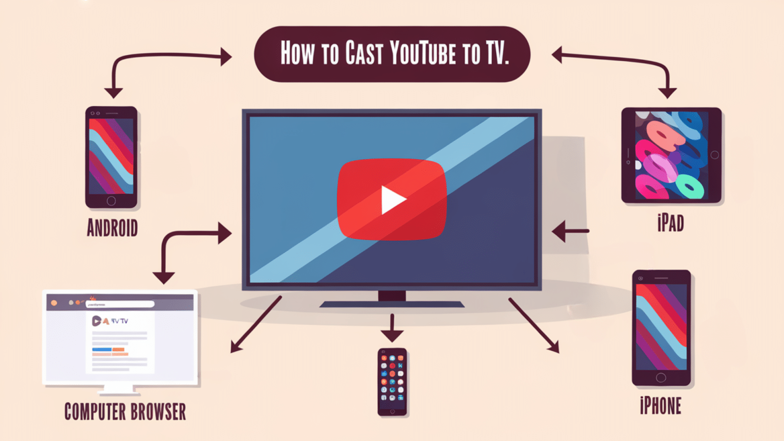 How to Cast YouTube to TV in Minutes? - Boomset