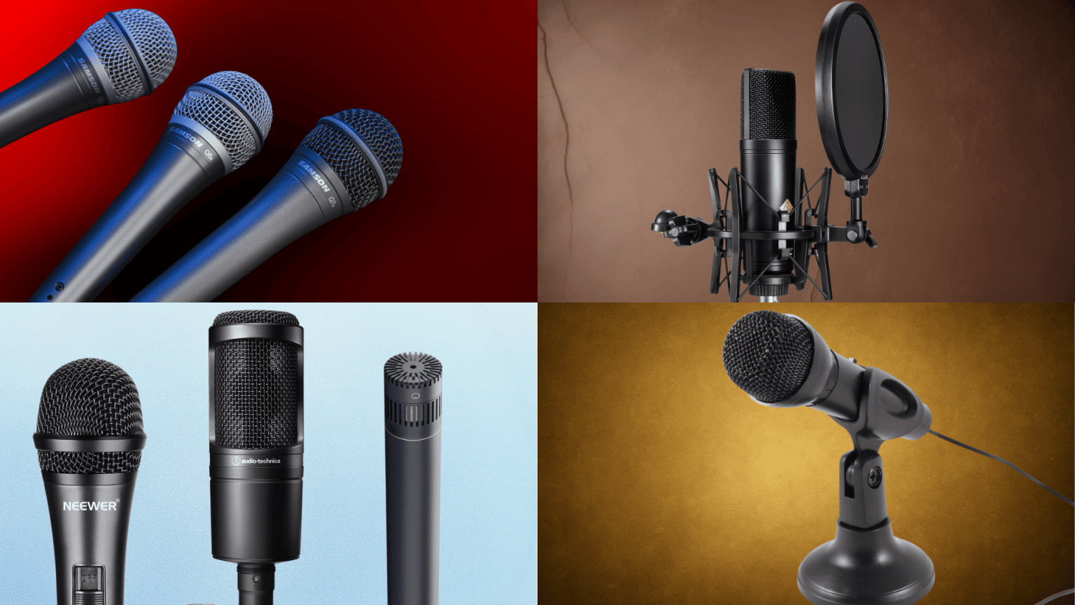 12 Essential Microphone Types You Should Know - Boomset